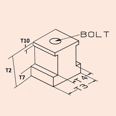 Tec T Nut Single Undercut Thame Workholding