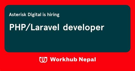 php laravel developer workhub nepal