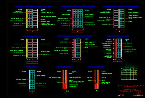 Walls Constructive Details Dwg Detail For Autocad • Designs Cad