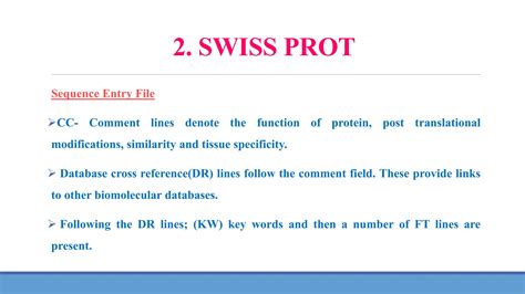 biological databases pptx