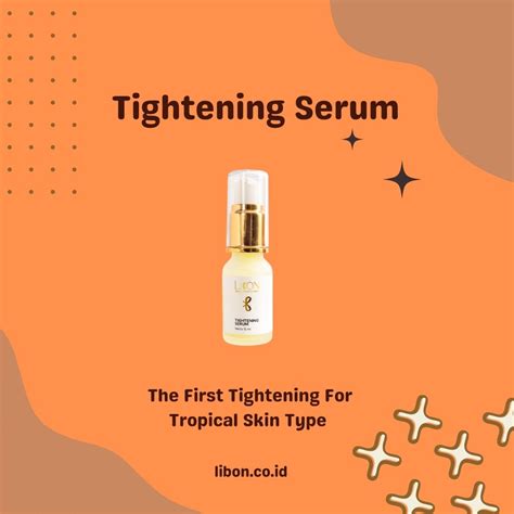 Libon Skincare Serum Pengencangan Wajah Alami Tightening Serum Terbaik