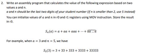 Solved Write An Assembly Program That Calculates The Value Chegg