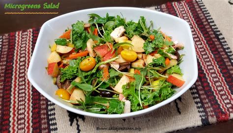 Sailaja Kitchena Site For All Food Lovers Microgreens Salad