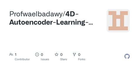 github profwaelbadawy 4d autoencoder learning scene dynamics for