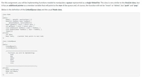 Solved For This Assignment You Will Be Implementing