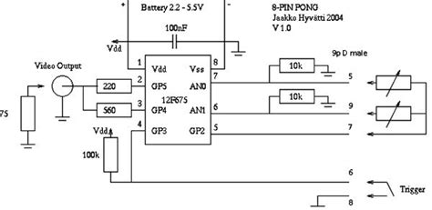 Pic12f675 Microcontroller 8 Pin Pong