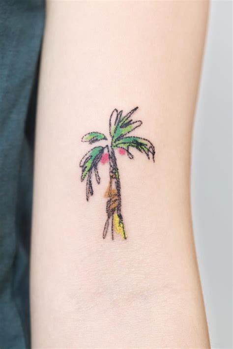 19 Unique And Trendy Palm Tree Tattoos