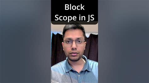 Block Scope In Js Scope And Scope Chain In Javascript Clip 9 Core Javascript Youtube
