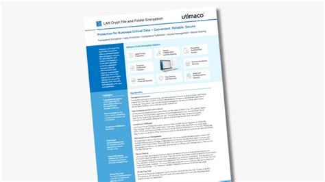 LAN Crypt File And Folder Encryption Datasheet Utimaco