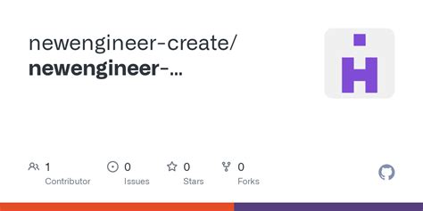 Github Newengineer Createnewengineer