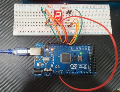 7 Segment Display With Arduino Mega Science Math Discovery