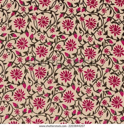 Fractal Art Textile Design Abstract Batik Stock Illustration 2203844207 Shutterstock