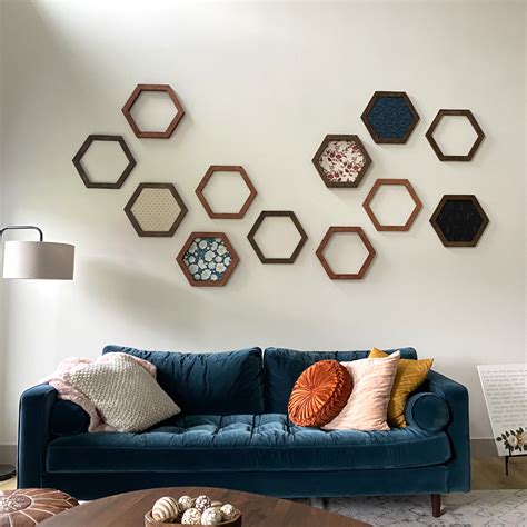 Hexagon Wall Art Diy At Holly Stine Blog