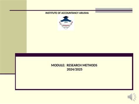 Lecture Notespptx Research Methods For Business Ppt