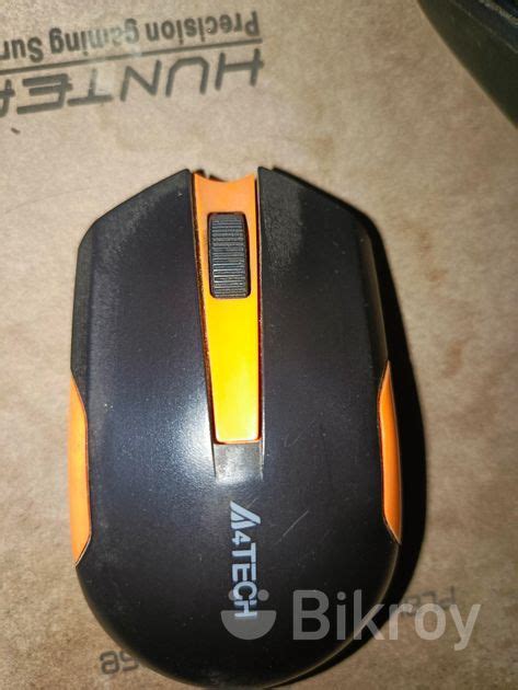 A4tech G3 200n Orange And Black Wireless Mouse For Sale In Mohammadpur Bikroy