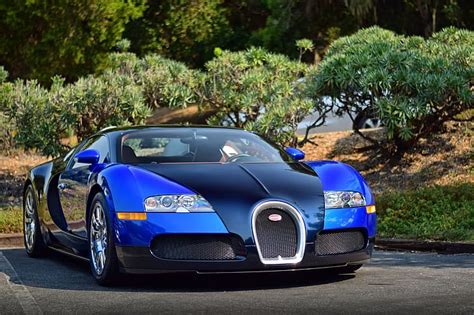 베이론 부가티 블루 Hd 데스크탑 벽지 Wallpaperbetter