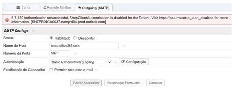 Outgoing Smtp O365 Starttls Osticket Forum
