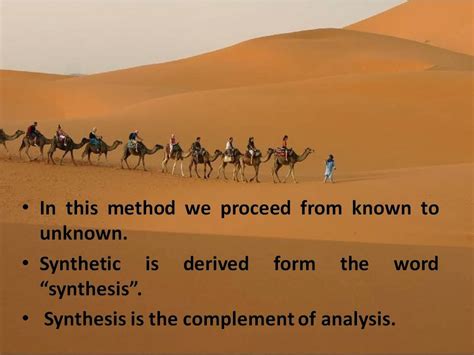 Methods Of Teaching Mathematics Module 5 Synthetic Method