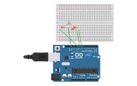Circuit Design 3 Serial Communication Tinkercad