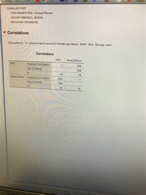 Solved Write Up A Results Section Using The Following Data Chegg Com