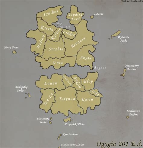 Ogygia Map