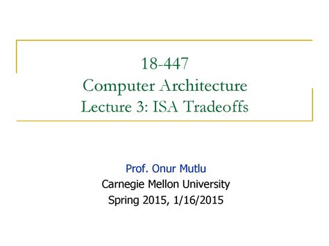 18 447 Computer Architecture Schemes And Mind Maps Computer