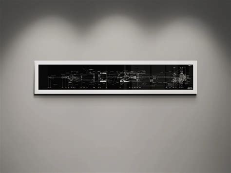 Apollo Saturn Blueprint Apollo Schematic Rocket Blueprint Posters