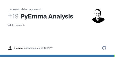 Pyemma Analysis · Issue 19 · Markovmodeladaptivemd · Github