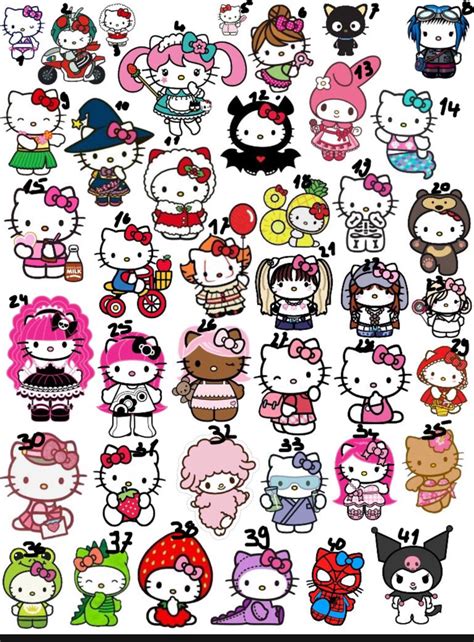 Hello Kitty Charakter Based On Your Avi 🎀 Sanrio Babies Everskies
