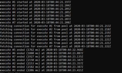 Asynchronous Processing Of Multiple Queries · Issue 1231 · Oraclenode Oracledb · Github
