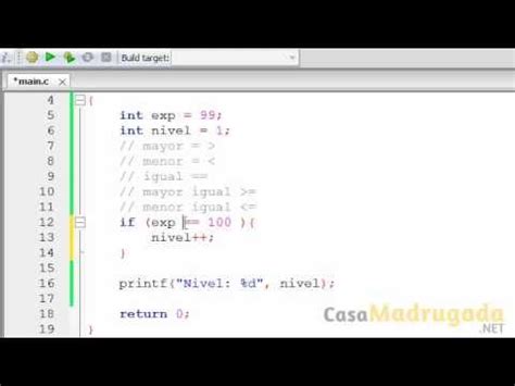 Tutorial Programacion En C 9 Sentencia IF ELSE YouTube
