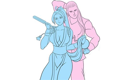 Mai Shiranui And Andy Bogard By Alexxxfirefire On Deviantart