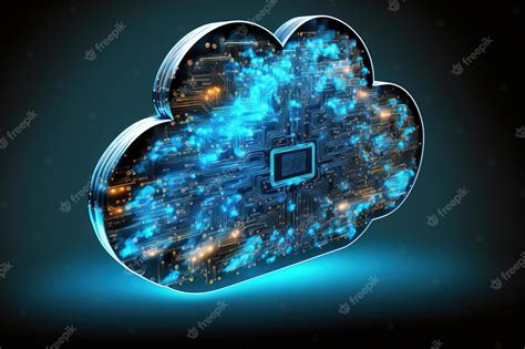Premium Photo Cloud Computing Concept