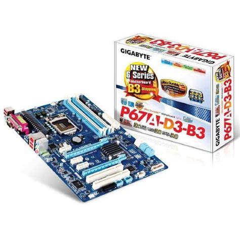 Gigabyte Ga P67a D3 B3 Rev 1 0 Bundkort Intel P67 Express Intel Lga1155 Socket Ddr3 Ram