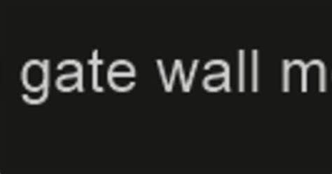 Cpi Swing Gate Wall Mount Rack Imgur