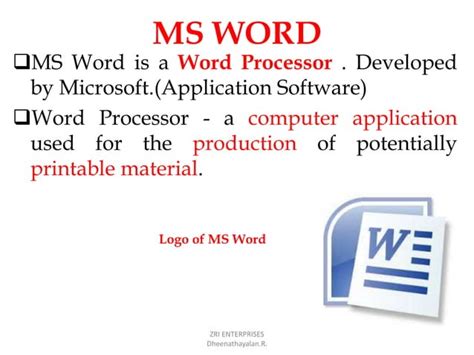 ms word 2007 introduction and getting started ppt
