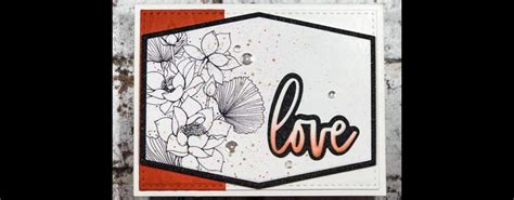 Unity Quick Tip Fun Floral Card With NO Coloring Unity Blog