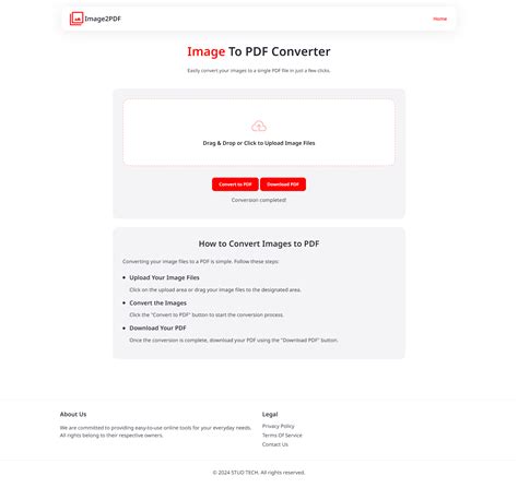 Image To Pdf Converter Website Script Source Code Sellanycode