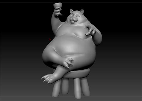 Stl File Behemoth 🐱・model To Download And 3d Print・cults