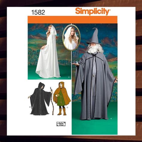 Wizard Pattern Sewing Etsy