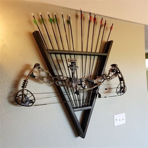 Wall Mount Diy Compound Bow Rack At Curtis Nevins Blog