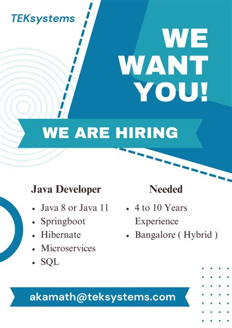 Adya Kamath On Linkedin Javadeveloper Hiring Javabackend Jobopening Java