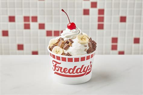 Popular Frozen Custard Flavors And Toppings Freddys