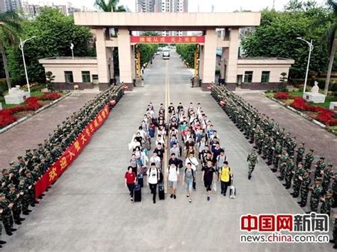 2017年度入警大學生陸續到廣東邊防總隊訓練基地報到 每日頭條