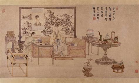 风雅 宋代文艺青年的聚会：焚香·点茶·挂画·插花文人书院新浪博客