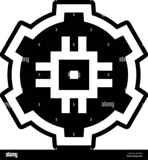 Implementation Icon Black Vector Illustration Stock Vector Image And Art