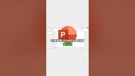 Simple Powerpoint Trick Powerpointpresenation Powerpoint Tutorial Graphicdesign Youtube