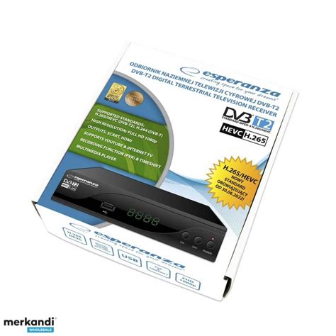 Dvb T2 H 265 Hevc Digital Decoder With Remote Control Poland New The Wholesale Platform