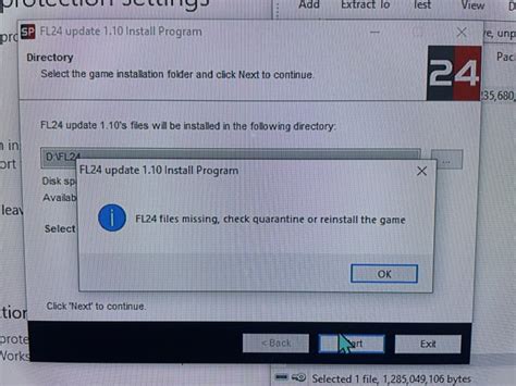 Problem Updating Fl24 Rspfootballlife