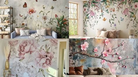 کاغذ دیواری گلدار شیک برای ایجاد فضایی آرام و دلنشین در خانه شما ماگرتا